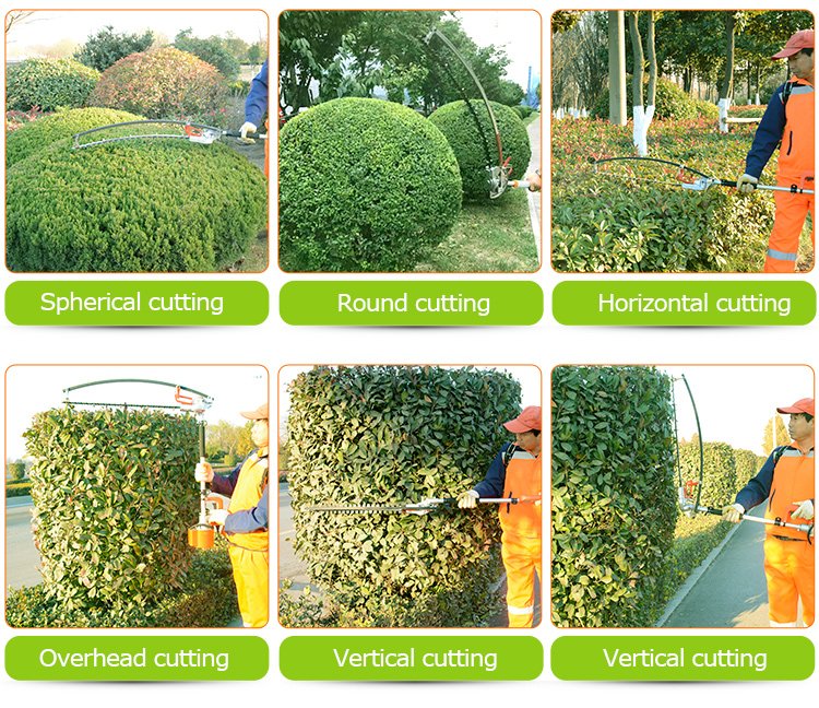 Superior Quality Rotating Curved Gas Hedge Cutters for Municipal ...