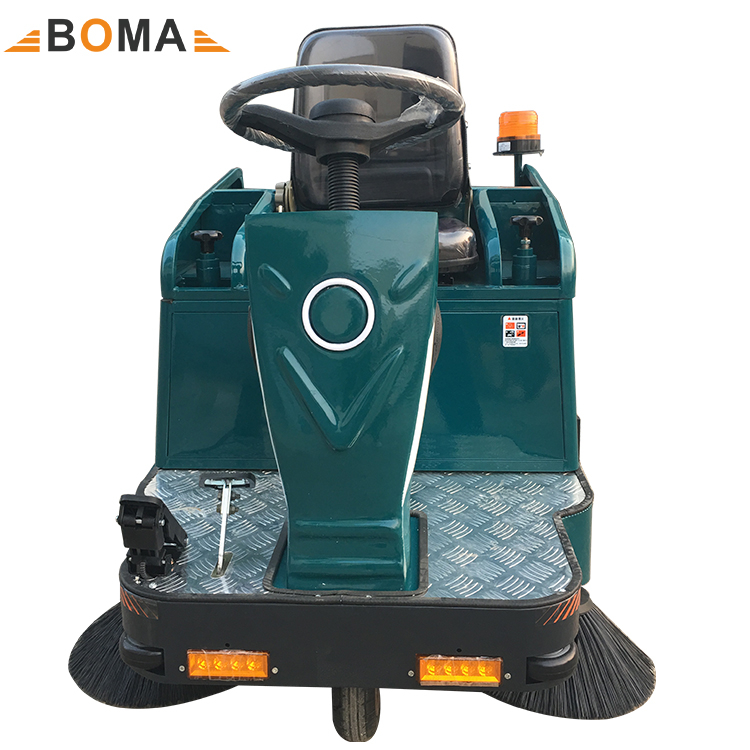 Road Sweepers Battery Type Sweeping Machine Concrete Floor Driver ...