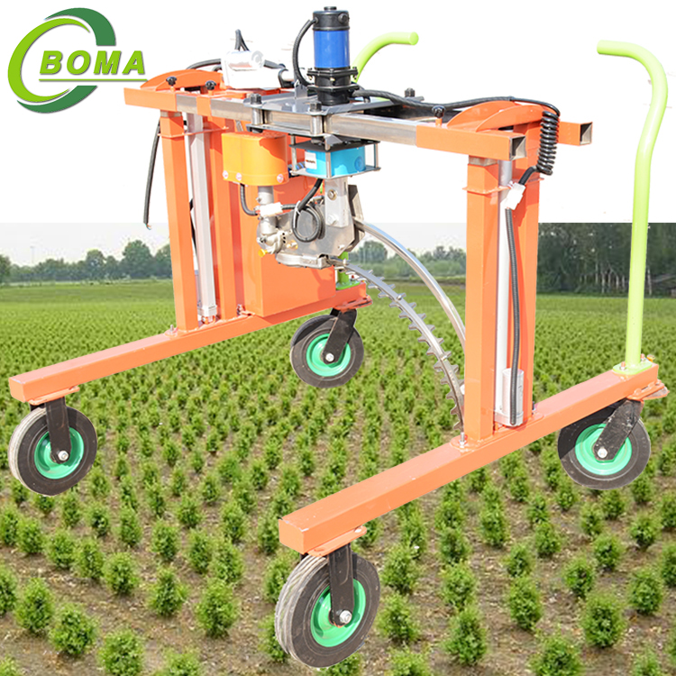 Round Bushes Automatic Trimming Machine for Round Young Plant Field And ...